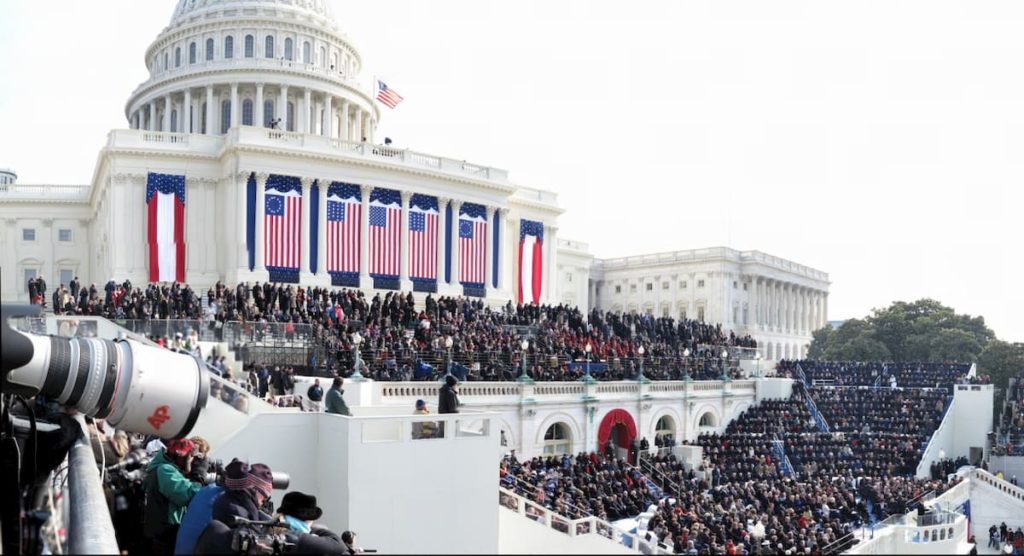 Gagapan image of President Barack Obama's Inaugural Address by David ...