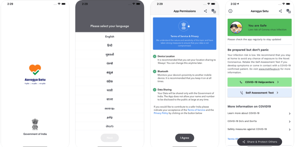 A guide to Download and Install Aarogya Setu Mobile App to Track Coronavirus Risk - KuchBhi